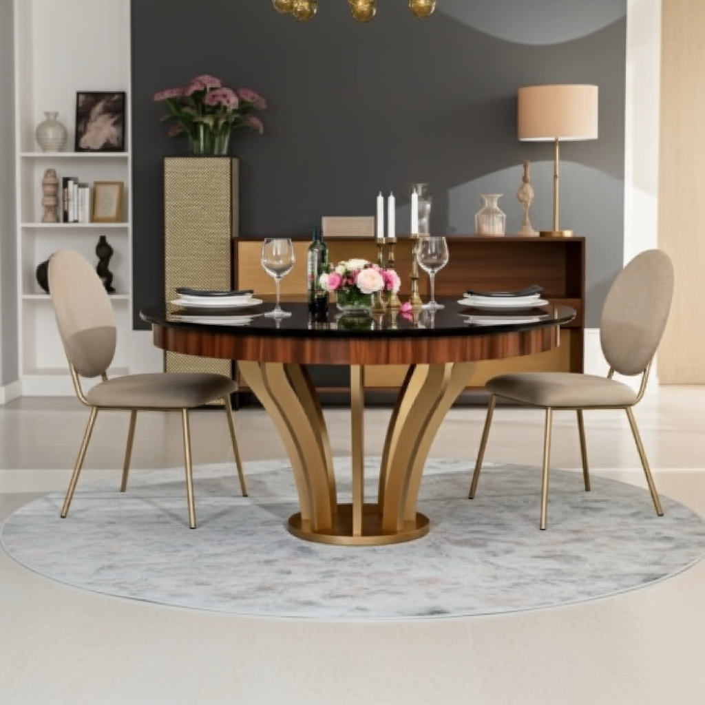 GALERIA Luxury Furniture | Pallisandro Eiffel Dining Table | – Galeria ...